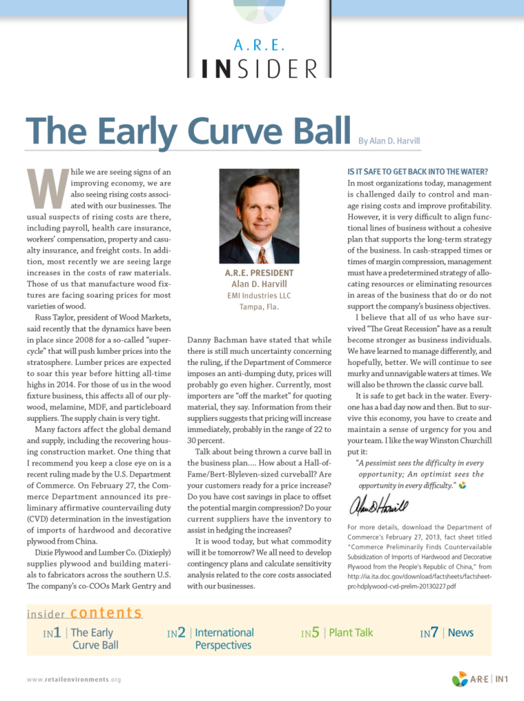 The Early Curve Ball - Alan Harvill - EMI Industries