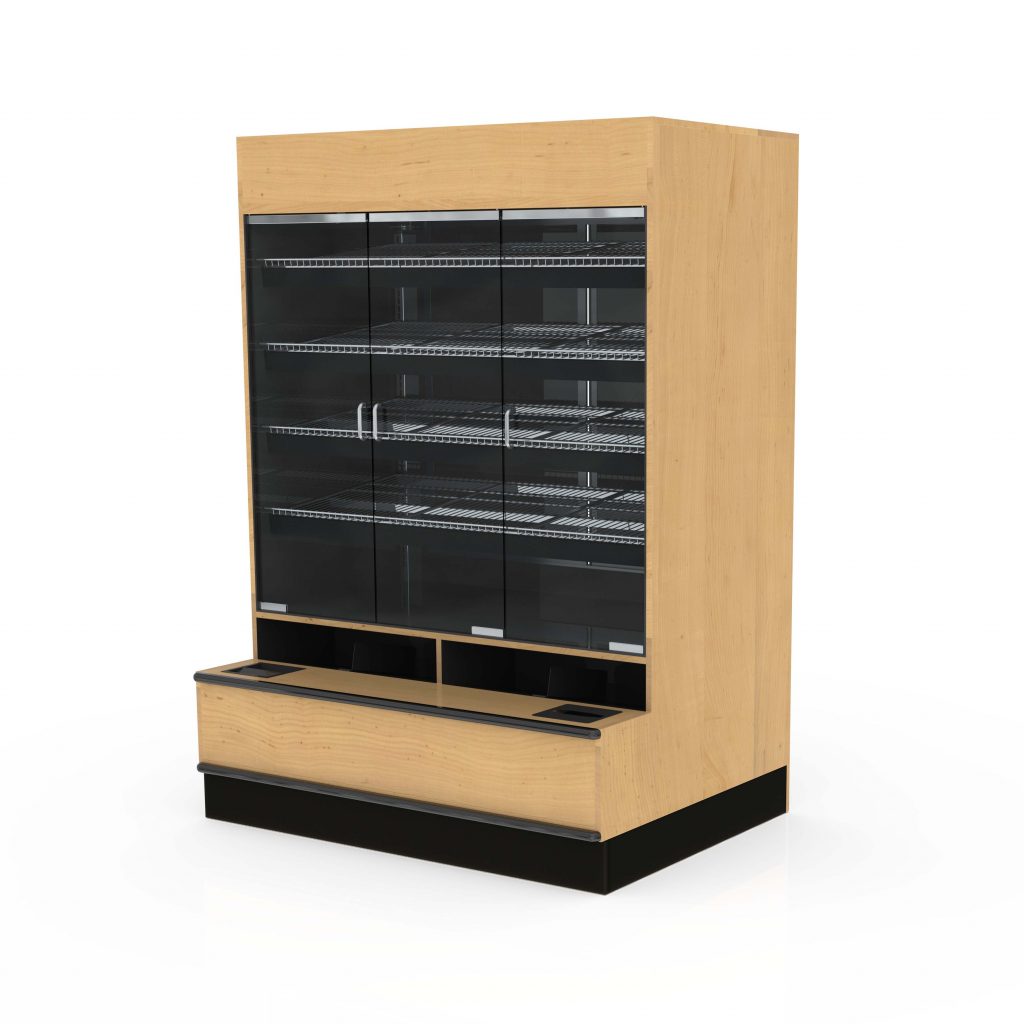 2-Door Standard Bakery Case - JSI Store Fixtures