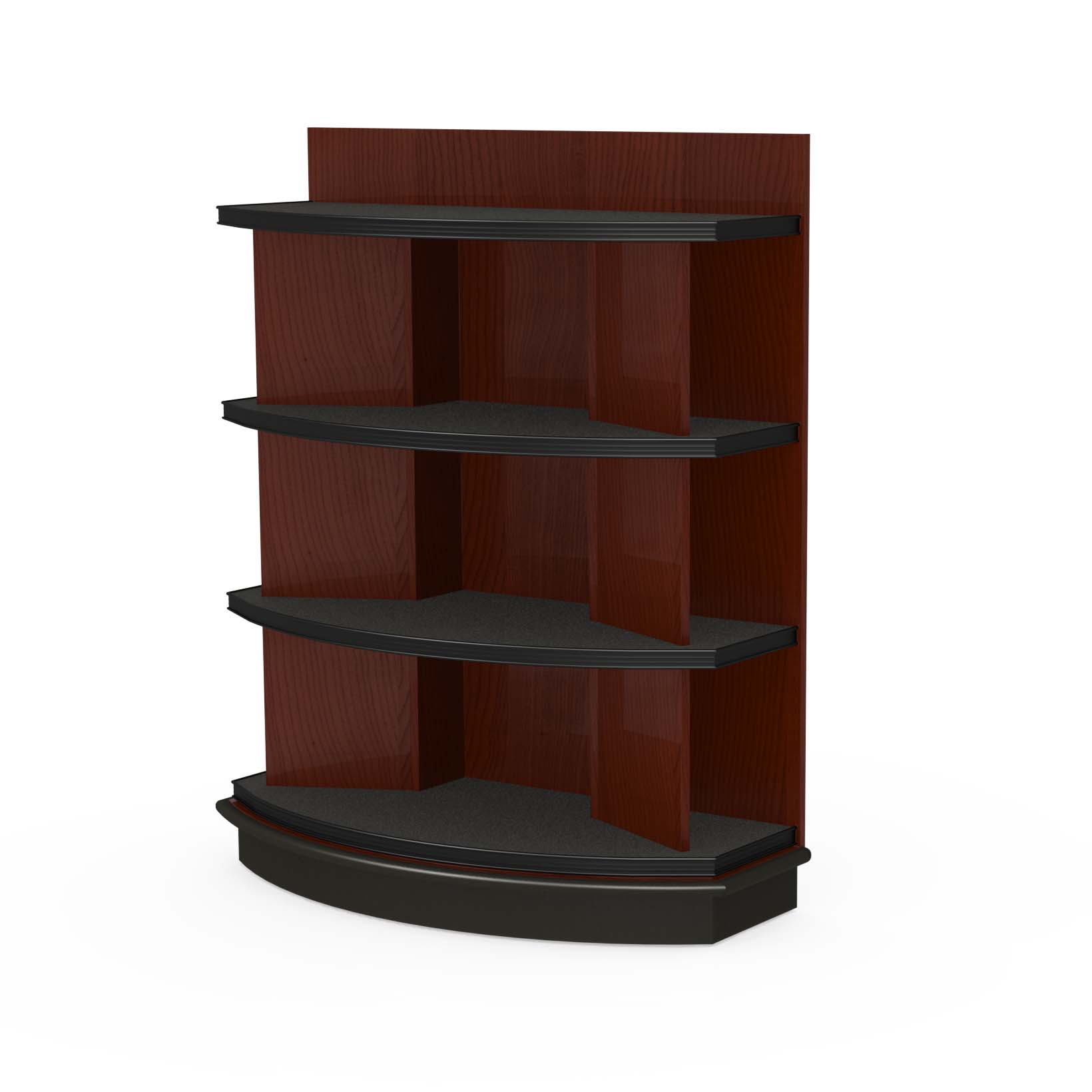 5-Level Winged Wine End Cap - JSI Store Fixtures