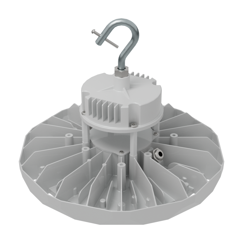 Advantage Series Round Low & High Bay Light - LSI Lighting