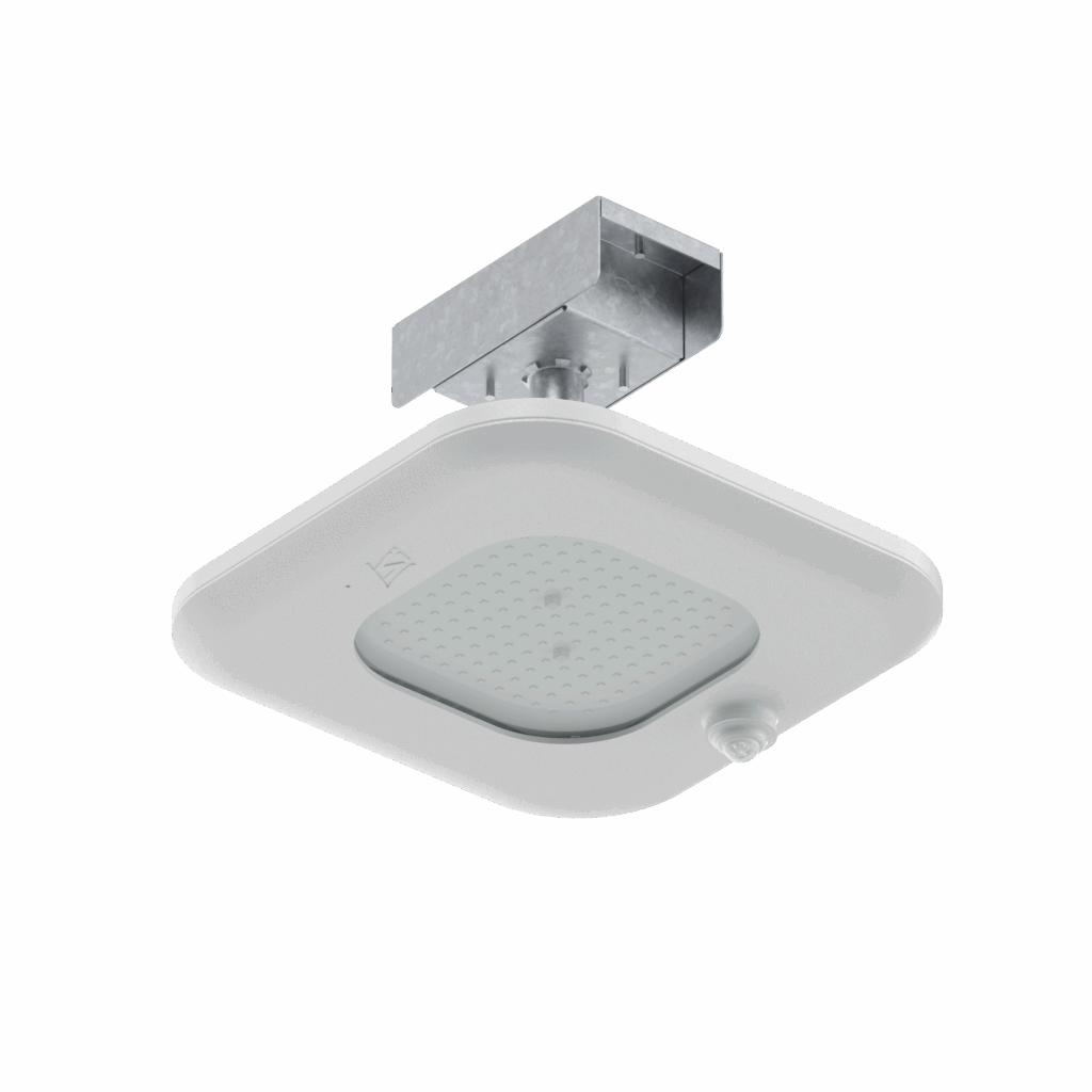 Surface Mount Awning and Soffit Fixture (SFS) - LSI Lighting